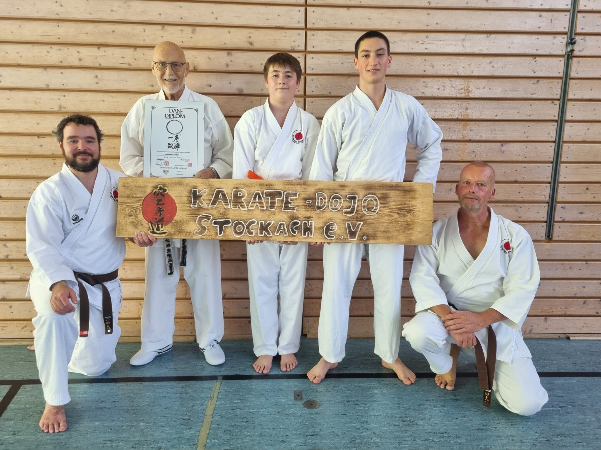 Dietmar Ehrlich erreicht den 4.Dan